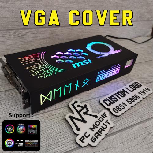 Jual VGA COVER LED RGB/ARGB SYNC MOBO CUSTOM LOGO - RGB STANDAR - Kab ...