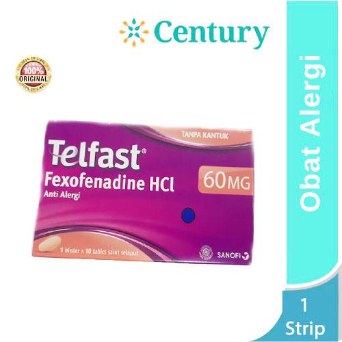 Jual Telfast 60MG 1 Strip isi 10 Tablet / Anti Alergi - Jakarta Pusat ...