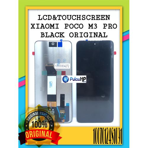 Jual LCD TOUCHSCREEN XIAOMI POCO M3 PRO/REDMI NOTE 10 5G BLACK ORI ...