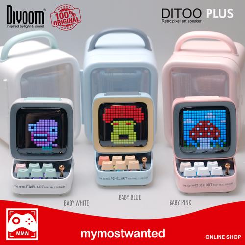 Jual DIVOOM DITOO Plus Pixel Art Bluetooth Speaker Retro Classic ORIGINAL - Merah Muda - Jakarta ...