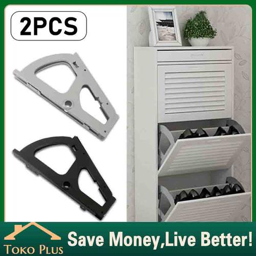 Jual 3 Susun Stainless besi putar Engsel rak lemari sepatu Aksesoris ...