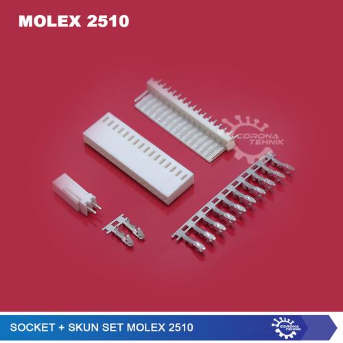 Jual Socket + Skun Set Molex 2510 - 4 Pin - Jakarta Barat - Corona ...