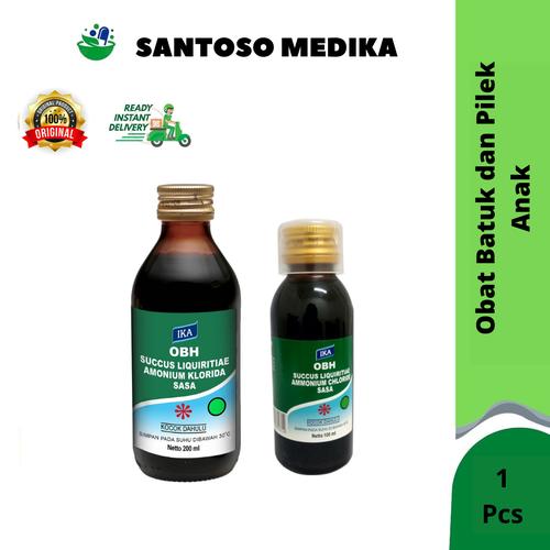 Jual OBH IKA GENERIK SIRUP 200ml/100ml - OBAT BATUK HITAM BERDAHAK ...