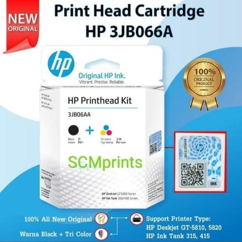 Jual Printhead Kit 3JB06AA Cartridge HP Ink Tank 115 315 310 410 415 ...