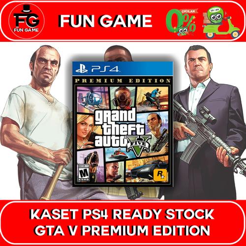 Jual Ps4 Gta V Premiun Edition /Grand Theft Auto V Region 2 - Reg 2 ...