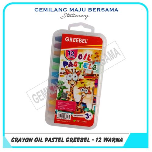 Jual Crayon / Oil Pastel Greebel 12 Warna - Kota Surabaya - Gemilang ...