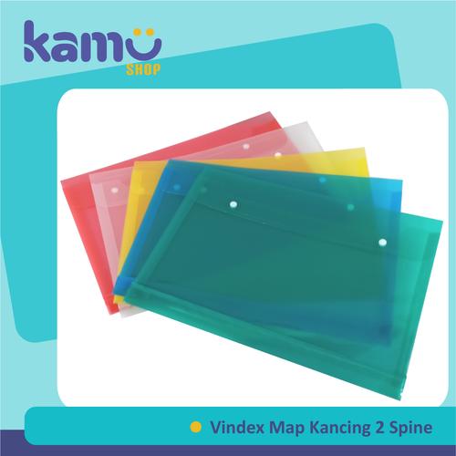 Jual Vindex Map 2 Kancing Spine/Document Bag 2 Button Spine DF-7113 -12 ...