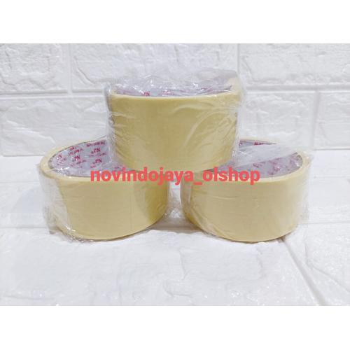 Jual masking tape / lakban kertas kuning 2 inch × 15 yard - Jakarta ...