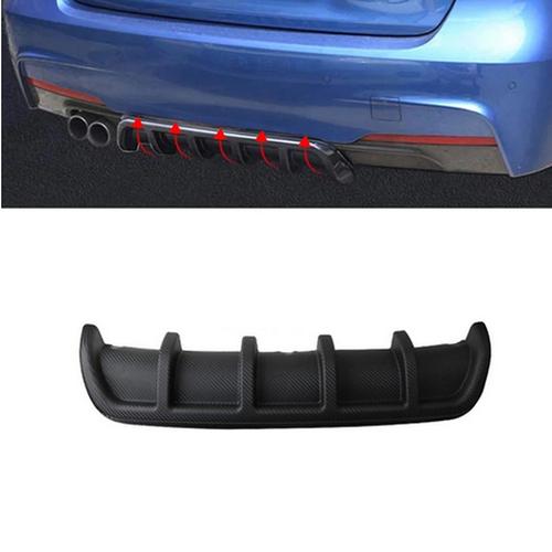 Jual Carbon Rear Bumper Belakang Diffuser Winglet Bumper Extender Body ...