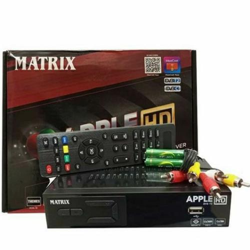 Jual SET TOP BOX TV DIGITAL MATRIX DVB T2 STB TV DIGITAL UHF APEL MERAH ...