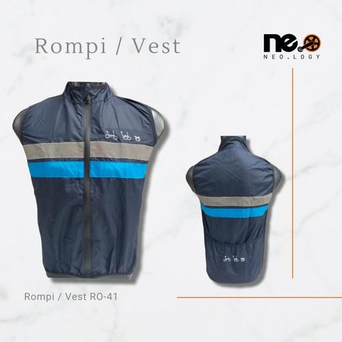 Jual ROMPI SEPEDA OLAHRAGA VEST WINDBREAKER JAKET ROMPI UNISEX-NEW - RO ...