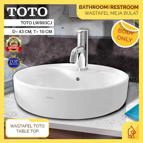 Jual WASTAFEL MEJA BULAT TOTO LW893CJ (BODY ONLY) / WASHTAFEL CUCI ...