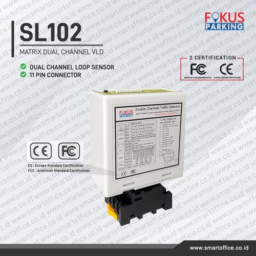 Jual Matrix Double Vehicle Loop Detector Sensor Metal 2 Channel VLD ...