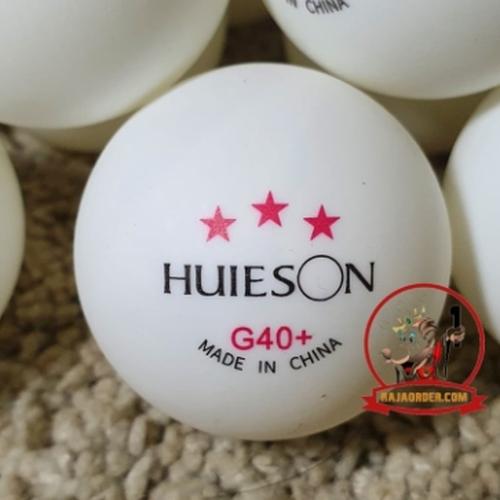 Jual 50 Pcs Bola Pingpong Tenis Meja HUIESON G40+ [PUTIH] - Kota ...