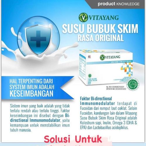 Jual Susu Skim Bubuk Vitayang Colostrum KK Indonesia Susu Sapi Original ...