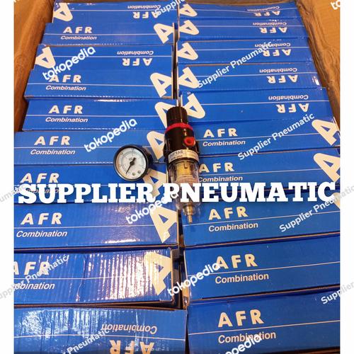 Jual AIRTAC Air Filter Regulator Type AFR-2000 / AFR2000-02 Drat 1/4 ...