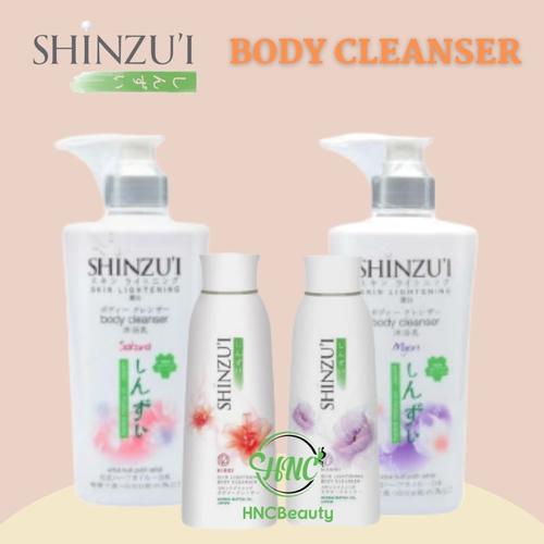 Jual SHINZUI Skin Lightening Body Cleanser 250ml Botol | 500ml Pump ...