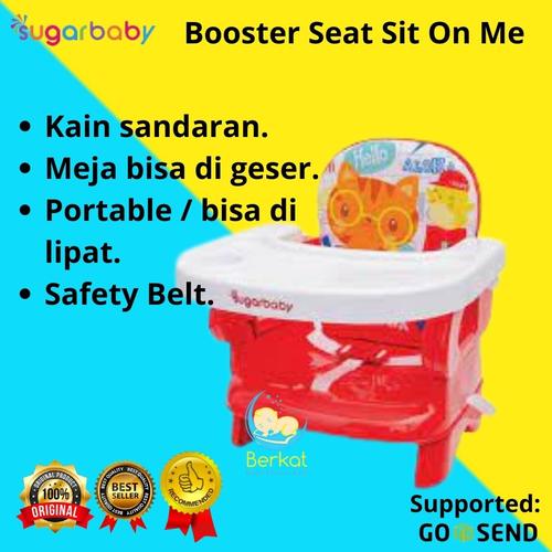 Jual Kursi Makan Folded Booster Seat Sugarbaby Sit On Me - Biru Muda ...