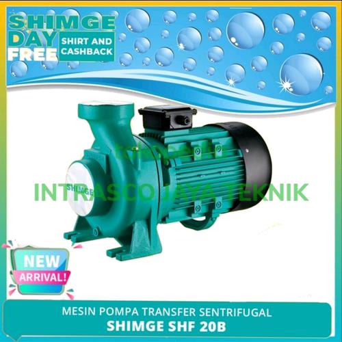 Jual Pompa centrifugal Shimge 4hp 3phase SHF 20B out put 4 inch ...