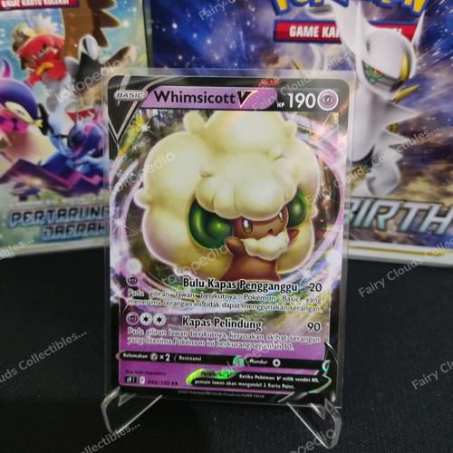 Jual Whimsicott V RR 049/100 Pokemon TCG Indonesia Star Birth - Kota Tangerang Selatan - Fairy ...