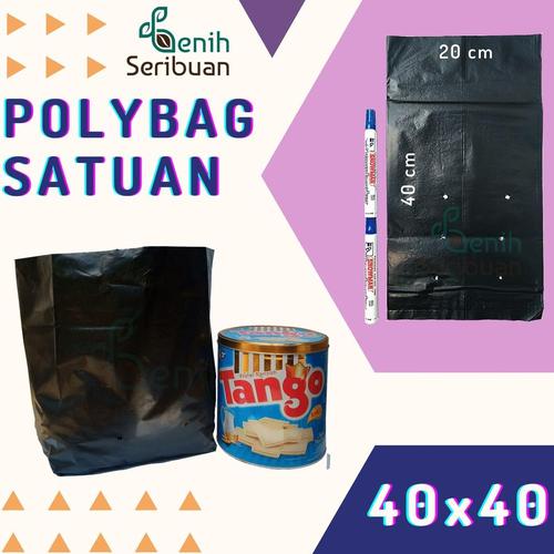 Jual Polybag Tanaman Tebal 40x40 Plastik Polibag Besar Polibek 40 x 40 ...