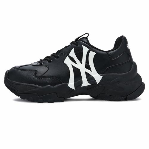 Jual Sepatu MLB NY Yankees Big Ball Chunky Sneakers Black 100% Original ...