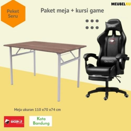 Jual meja kerja meja lipat olympic kursi gaming kursi game murah - Kota ...