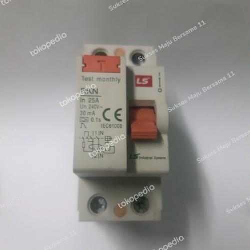 Jual RCCB/ELCB RKN 2P 25A 30mA LS - Jakarta Pusat - Sukses Maju Bersama 11 | Tokopedia