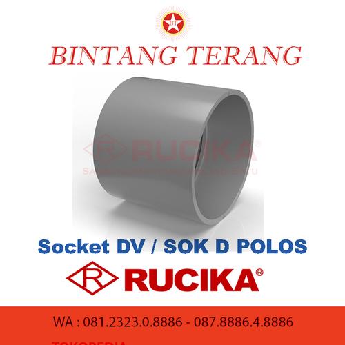 Jual Sok PVC Rucika D 2" / Sock Rucika D 2" / Soket Socket PVC DV 2 ...