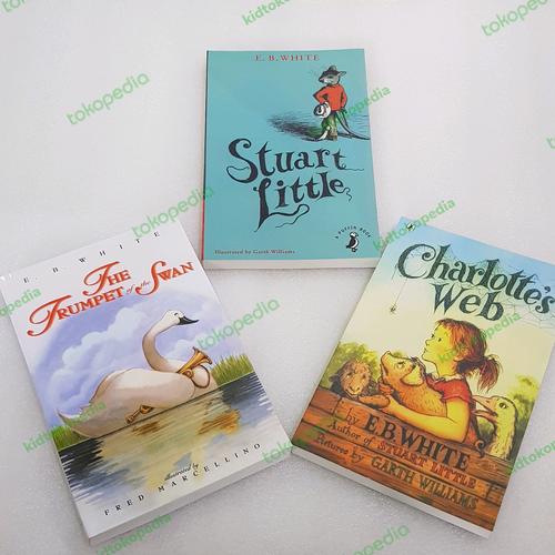 Jual Charlotte's web stuart little the trumpet of the swan E.B WHITE ...