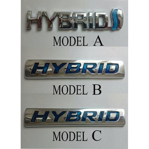 Jual Emblem Logo Hybrid - Emblem Tempel Logo Hybrid - MODEL 2 - Jakarta ...