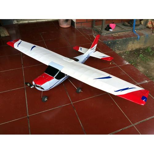 Jual Pesawat Model RC Aeromodeling Cessna 206 WS110Cm Elektrik Paket ...