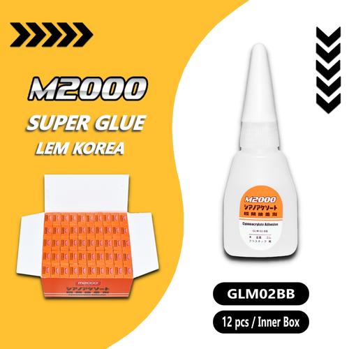 Jual Lem Korea Asli M2000 Lem Super Glue Lem Besi Kayu Keramik Kaca ...