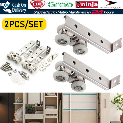 Jual 2Pcs/Set Roda Sliding Pintu kayu Geser Atau Roda Sliding Door ...