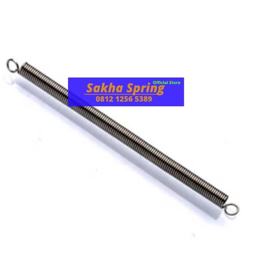Jual Per tarik pegas baja kawat 1,2mm od 10mm panjang 25cm Extension ...