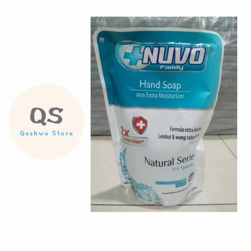 Jual Nuvo Family Hand Soap 250 ml - Sabun Cuci Tangan - Biru - Jakarta ...