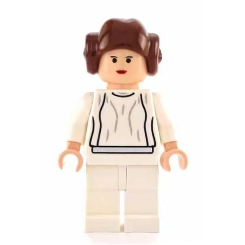 Jual LEGO star wars minifigure sw0175a Princess Leia (flesh head 10198 ...