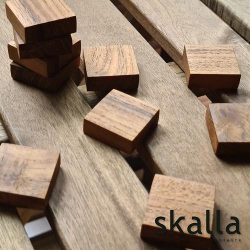 Jual Ruta fridge magnet kayu jati neodymium tempelan kulkas papan tulis ...