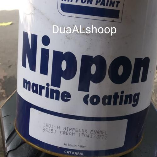 Jual NIPPON MARINE COATING NIPPELUX 5 LITER - CAT KAPAL MARINE COATING - cream (BS 353 ...