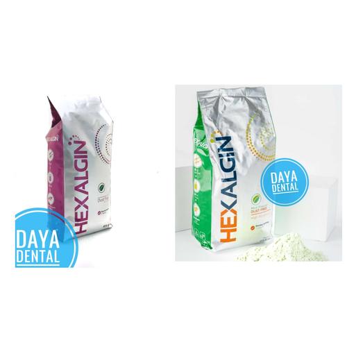 Jual Dental Alginate HEXALGIN/Bahan cetak gigi palsu/semen gigi/RESMI ...