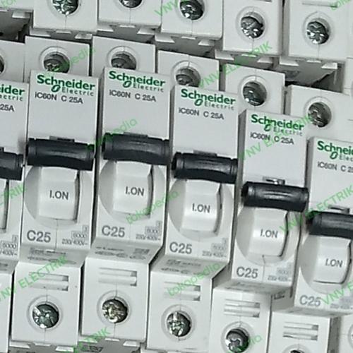 Jual MCB IC60N 1 PHASE 25 AMPERE SCHNEIDER - 1P 25A ORIGINAL - Jakarta Pusat - VNV ELECTRIK ...