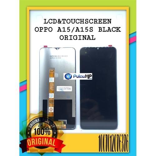 Jual LCD TOUCHSCREEN OPPO A15/A15S BLACK ORI - Kota Bandung - Pulauhp ...