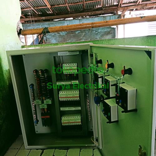 Jual Panel pembagi arus listrik 3 phase 100 a / box panel indor 60x80 ...