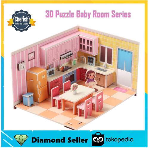 Jual Mainan 3D Puzzle FUNNY KITCHEN | Kado Ultah | Puzzle 3 Dimensi ...