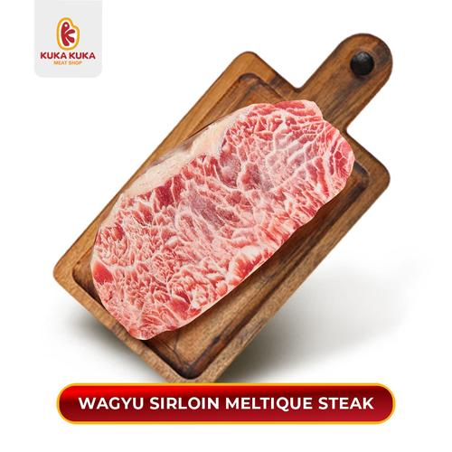 Promo Daging Sapi Beef Steak Wagyu Primary Striploin / Sirloin Meltique ...
