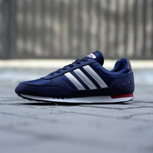 Jual SEPATU ADIDAS NEO CITY RACER FULL NAVY LIST SILVER ORIGINAL MADE ...