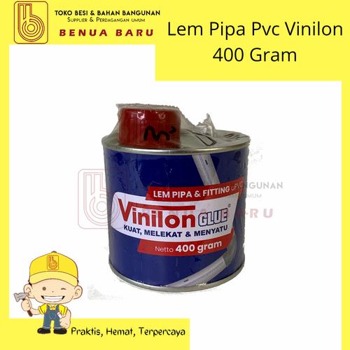 Jual Lem Pipa PVC Vinilon 400 Gram / Lem Pipa / Lem PVC Kaleng - Kab ...