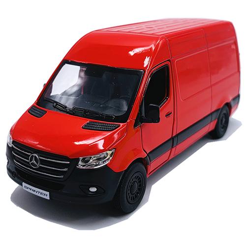 Jual Kinsmart Mercedes-Benz Sprinter, Warna Merah Skala 1:48 - Jakarta ...
