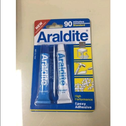 Jual Lem araldite besi lem araldit biru epoxy asli 90 menit - Kota ...
