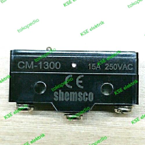 Jual Limit Switch CM-1300(15a/250vac)Shemsco Switch model TITIK ...
